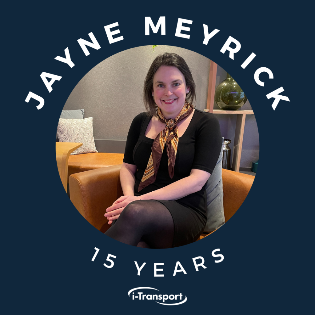Jayne Meyrick - 15 Years! - i-Transport